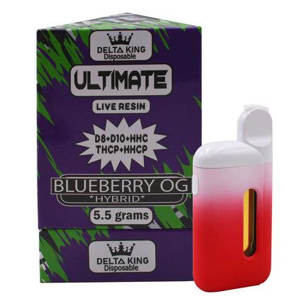 Delta King Blaze Thc-a 5.5ml Disposable Risingwholesale Delta Delta ...